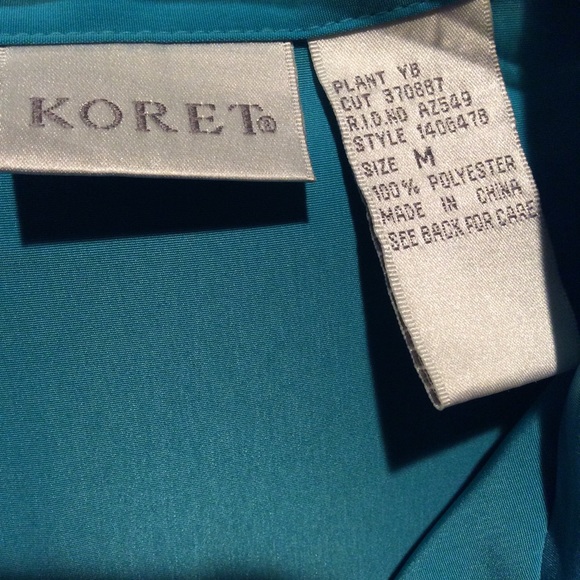 Koret | Tops | Koret Nwt Womens 2piece Set Top M Pant S | Poshmark
